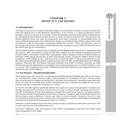 Tax havens study material | PDF