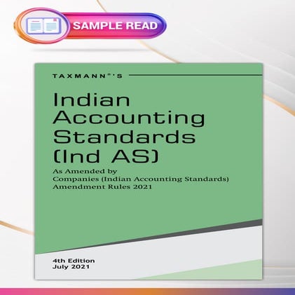 Taxmann's Indian Accounting Standards (Ind AS) | PDF