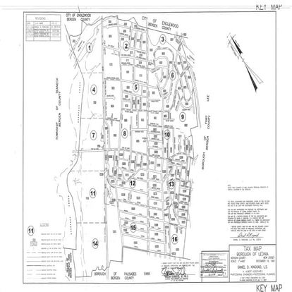 Borough of Leonia Tax Maps | PDF