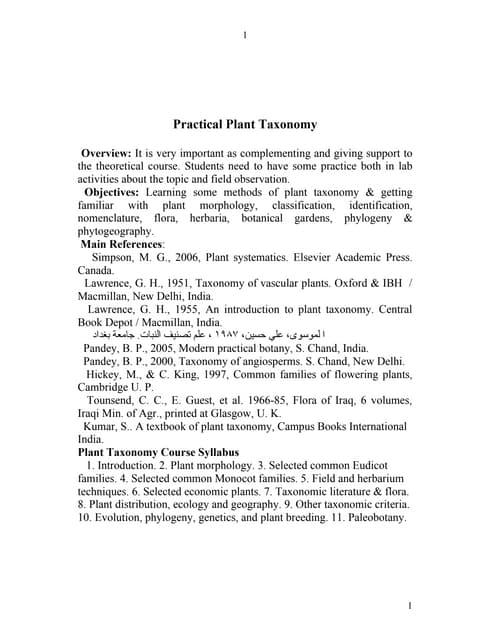 Brassicaceae family (BRASSICACEAE) | PPTX