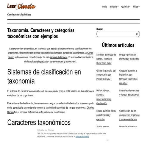 15 Clasificacion De Los Seres Vivos Taxonoma 1ppt Taxonoma