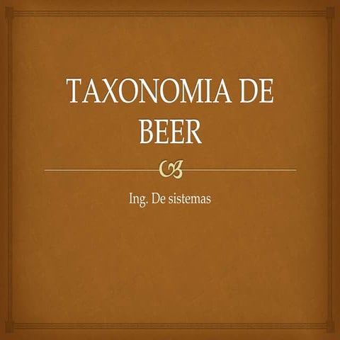 Taxonomia De Beer Pptx