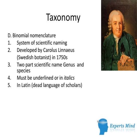 Taxonomy | PPT