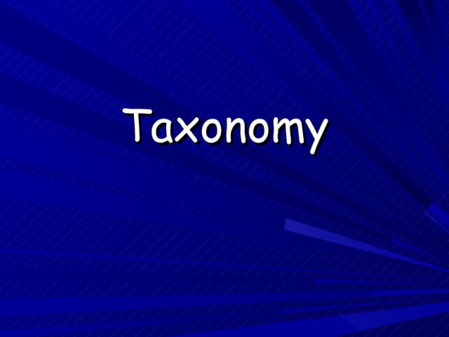 Classification of life taxonomy | PPT | Biological Sciences | Science