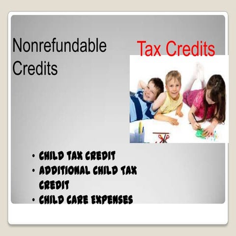 Refundable credits2 | PPTX