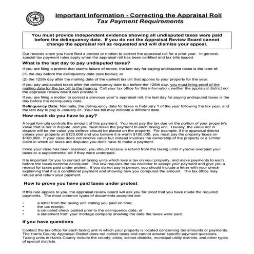 Hcad correction process | PDF