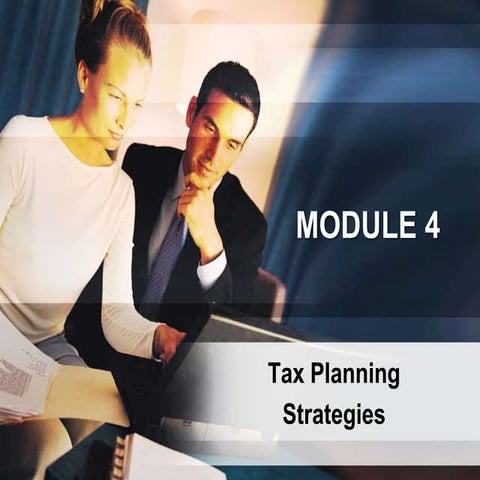 Tax planning strategies | PPTX