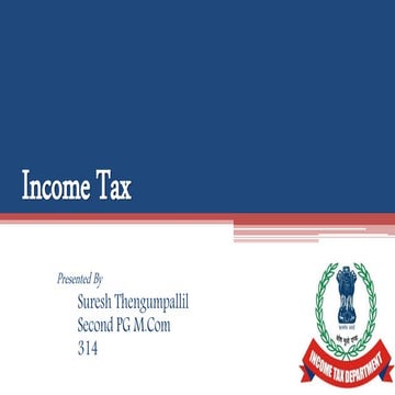 Income tax | PPT
