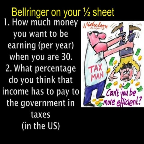 Tax types, reading and notes | PPT