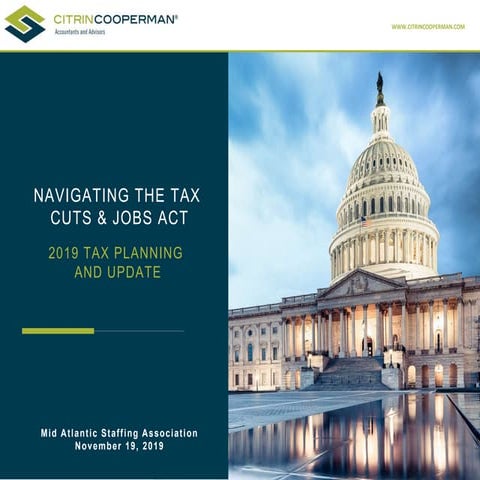 Navigating the Tax Cuts & Jobs Act | PPTX