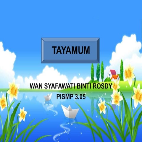 Tayamum | PPTX