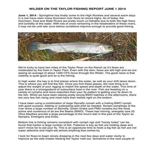 John Black Fishing Swift RIver / Millers River March 2017