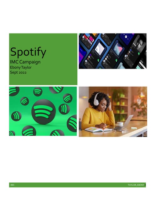 Spotify Case Study | PPT