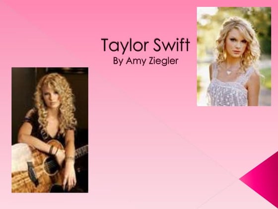 Taylor swift powerpoint | PPTX