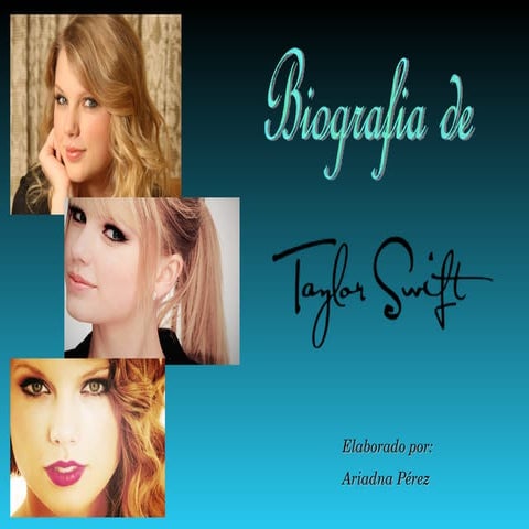 Taylor swift powerpoint | PPTX