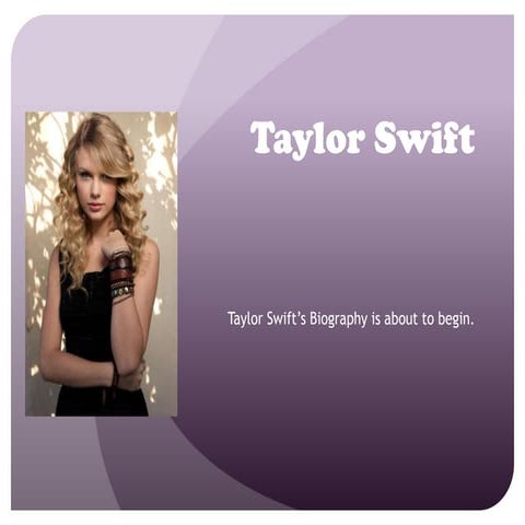 Taylor Swift | PPTX