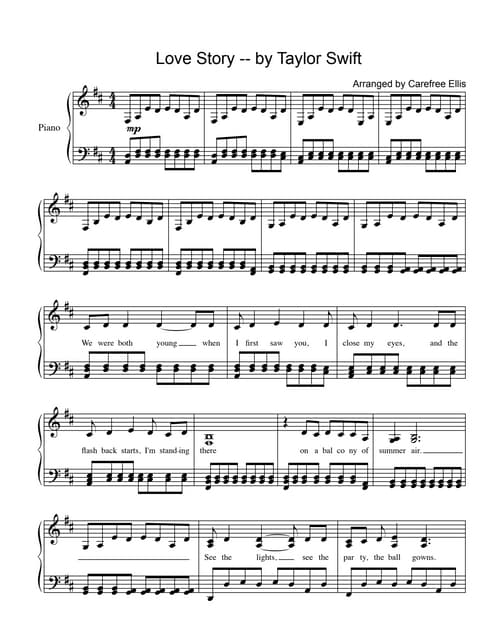 Romeo and juliet love theme-sheetzbox | PDF