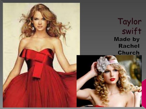 Taylor swift powerpoint | PPTX