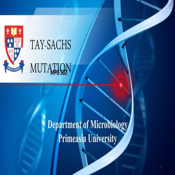 Tay – sachs disease | PPTX