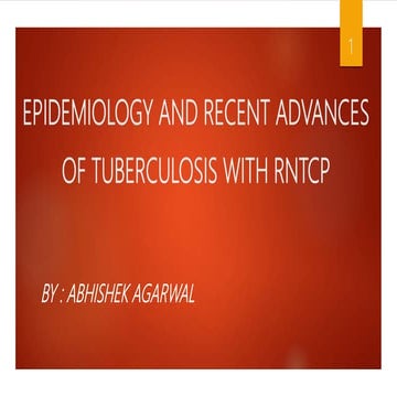 Pulmonary TB (Tuberculosis) PPT SlideShare | PPTX