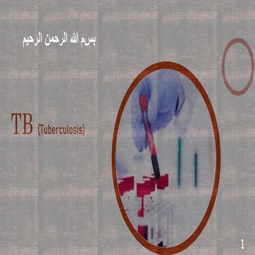 infectious disease / Tuberculosis seminar TB.pptx