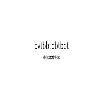 Tbbt | PPTX