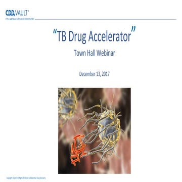 Tb Drug Accelerator Webinar | PPT