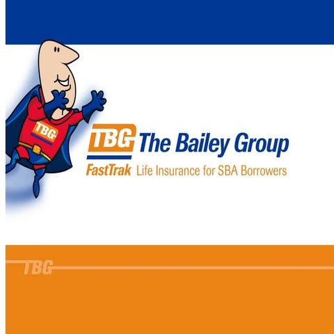 TBG SBA 7(a) Lender Presentation | PPT | Life Insurance | Insurance