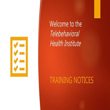 TBHI Disclaimer Slides | PPT