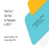 TBHI How Can I Get Paid for Telehealth In 2021 | PPT