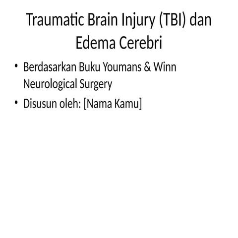 TBI_EdemaCerebri_Youmans_PPT111111111111111111111111111111111111.pptx