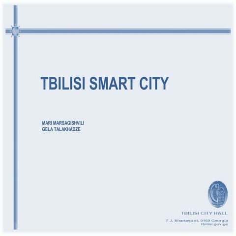 Tbilisi smart city | PPT