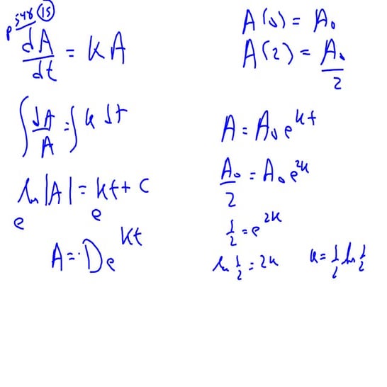 LAC09: Life After Calculus Day 09 Simultaneous DiffEqus | PPT