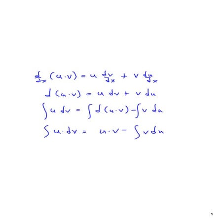ap calculus bc 805: integration by parts | PDF