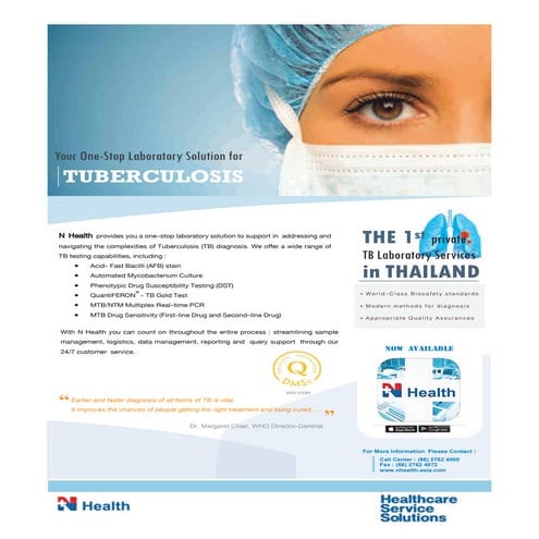 N Health | Your TB lab solution | PDF