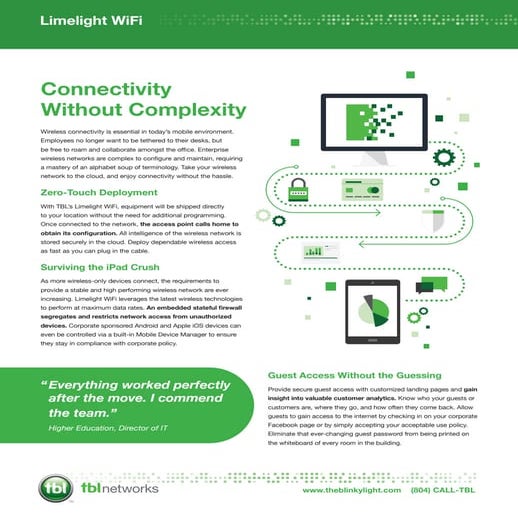 TBL Limelight WiFi | PDF