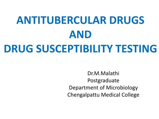 antibiotic susceptibility testing | PPTX