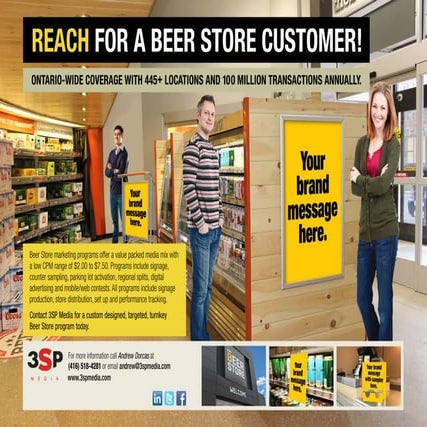 REACH FOR A BEER STORE CUSTOMER | PDF