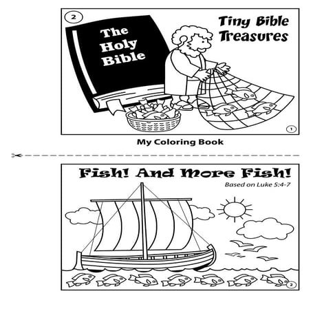 Tiny Bible Treasures: Fish! And More Fish! | PDF