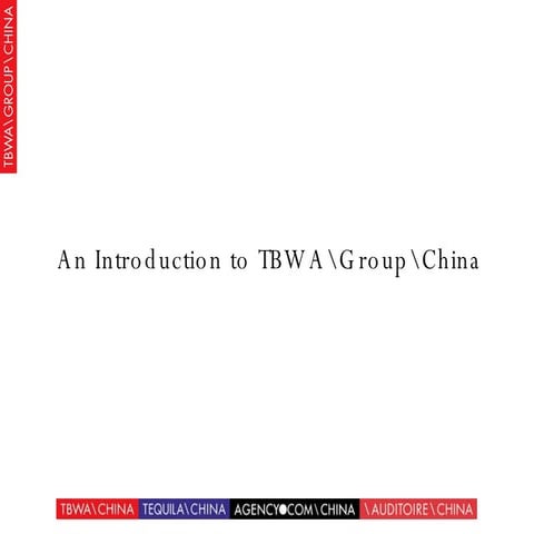 Tbwa International | PPTX