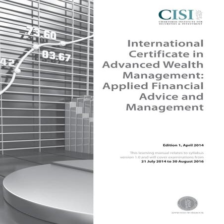 International certificate in advanced wealth management applied ...