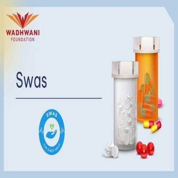 Swas a presentation on health sector business presentation | PPT