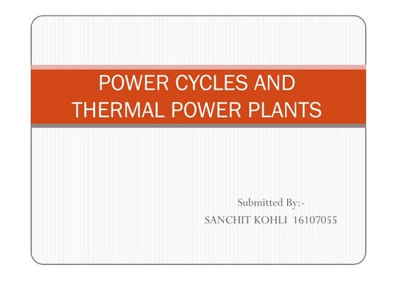 Durgapur Steel Thermal Power Station (DSTPS), DVC, Andal | PPT