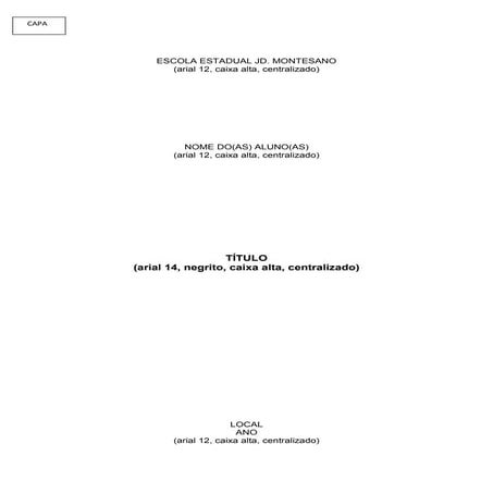 Modelo de TCC faculdade Anhanguera | PDF