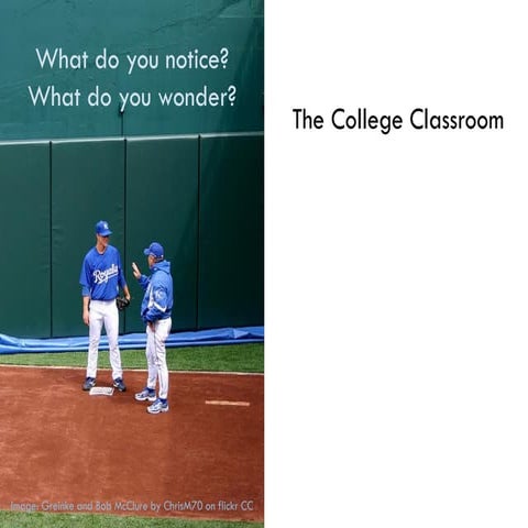 The College Classroom Week 1: Introduction | PDF