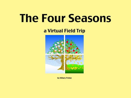 The four seasons | PPTX