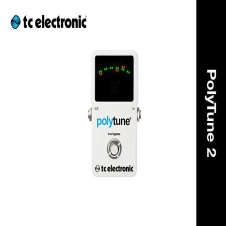 gitarpazar.com TC Electronic PolyTune 2 Tuner Pedalı Kullanim Klavuzu Manual | PPT