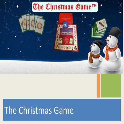 The Christmas Game | PPT