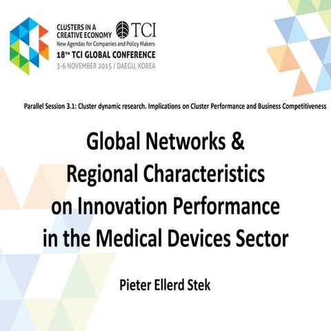 Cluster basics: Clusters and Competitiveness | PDF