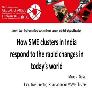 IC Scheme MSME 2024 - Global Potential For International Cooperation ...